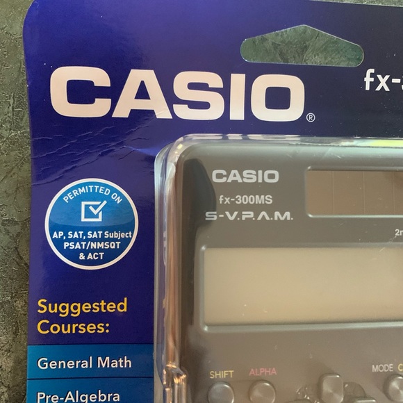 Casio | Other | Casio Fx30ms Plus Scientific Calculator New | Poshmark